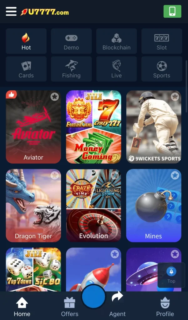 U7777 Game Download Latest Version Free For Android - U7777